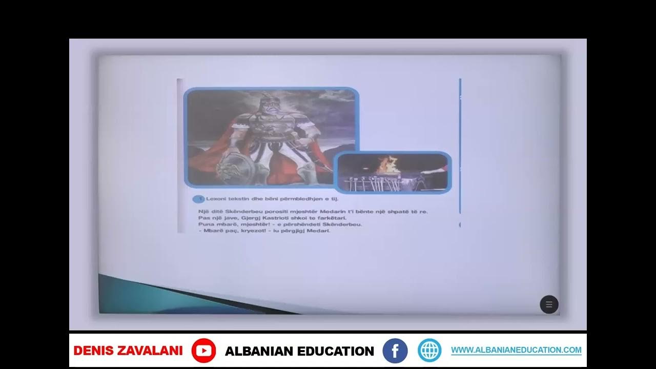 3 01 055 Java e njëmbëdhjetë Gjuhë shqipe guri i Skënderbeut - YouTube