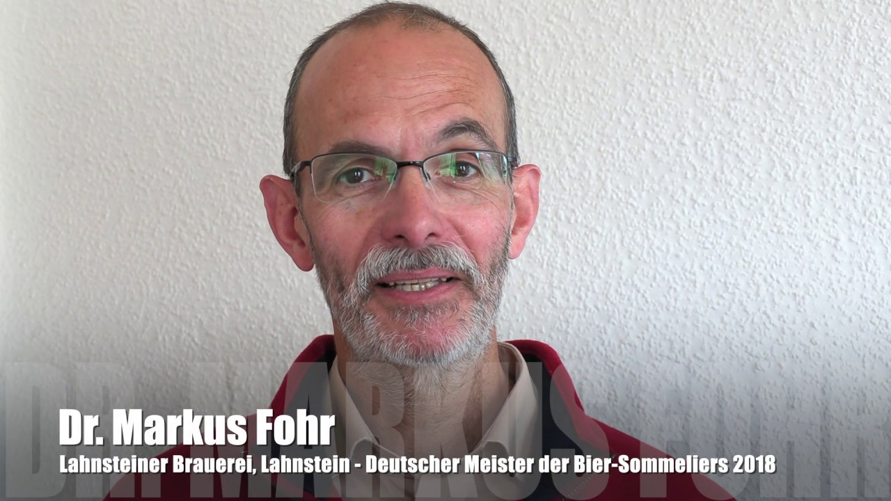 BUGA-Testimonial: Brauer und Bier-Sommelier Dr. Markus Fohr - YouTube