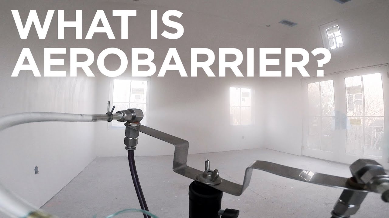 What is Aerobarrier? We're using it on a renovation of a 1930's home ...