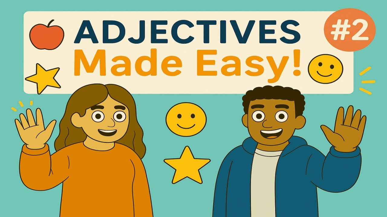 Adjectives in English 🌟 | Easy Grammar Lesson with Fun Examples ...