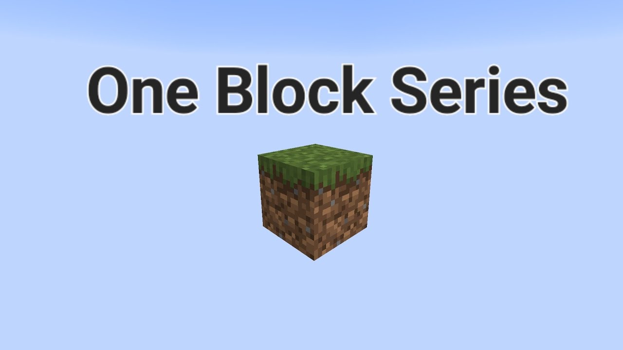 One Block Series - Part 1 - YouTube