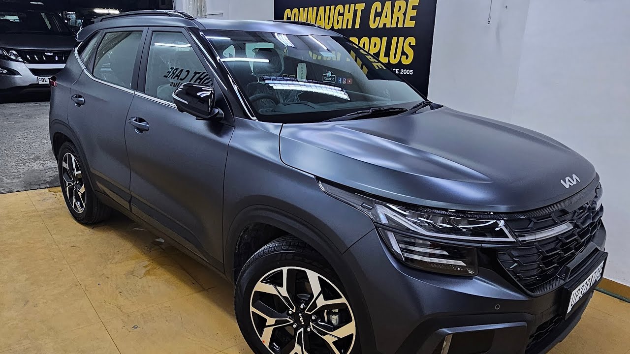 Kia Seltos Matte Paint Protection Film #ppf #trending #kia #seltos # ...