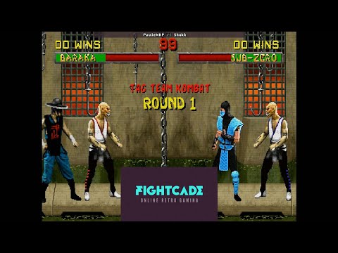 Mortal Kombat 2 Plus Classic Arcade Tag Team Fighting Game on Fightcade ...