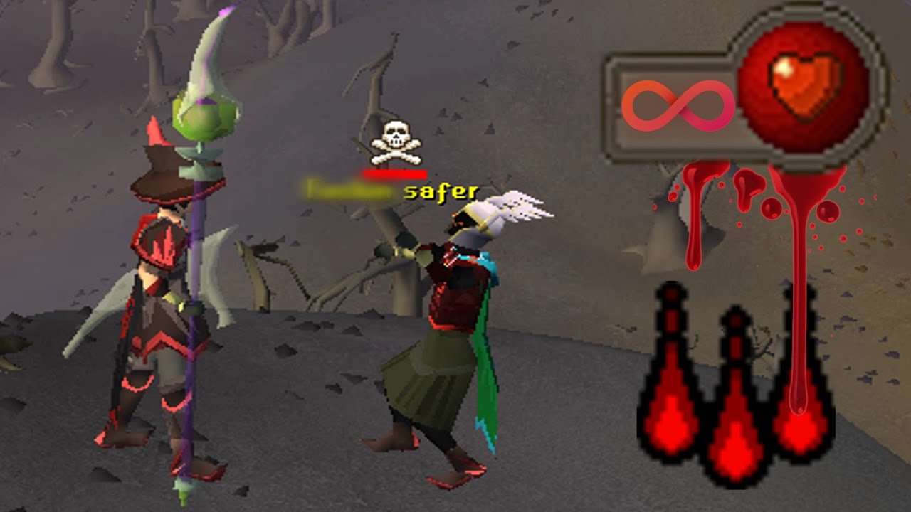 Pking with UNLIMITED HITPOINTS - YouTube