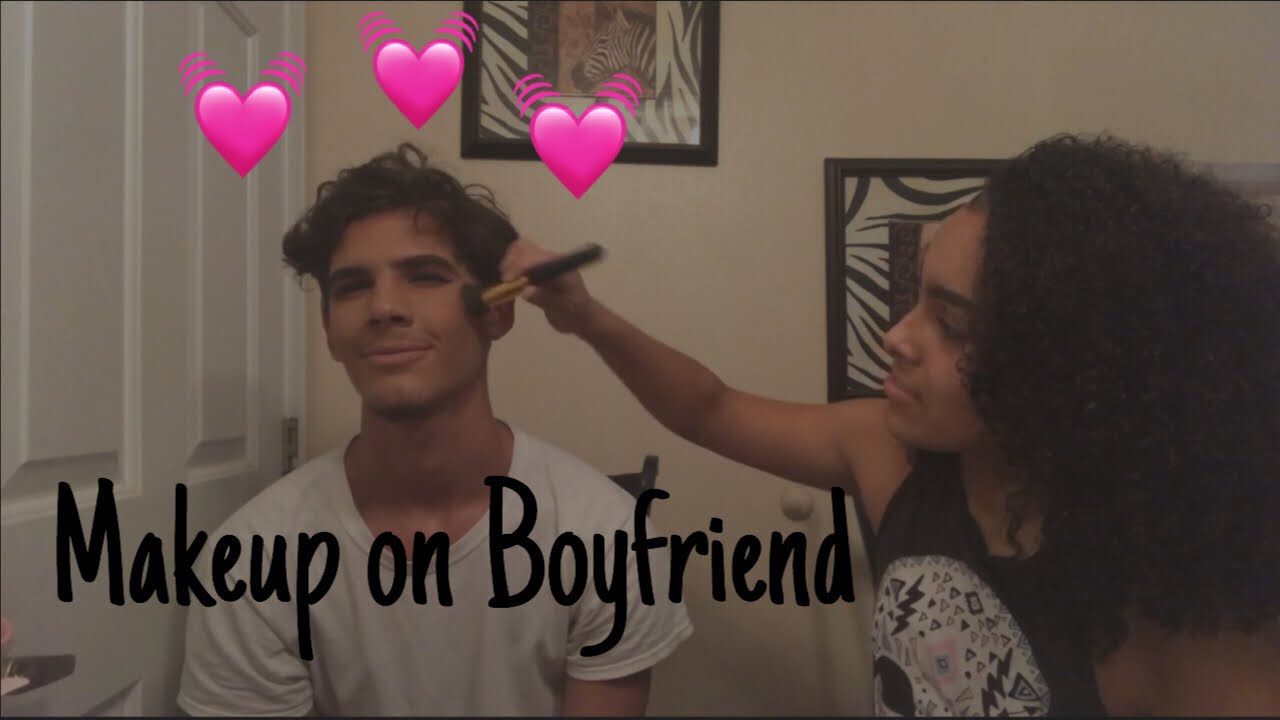 DOING MY BOYFRIENDS MAKEUP 💄|| Karla Fragoso - YouTube