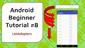 Android ListView Example - Android Studio - YouTube