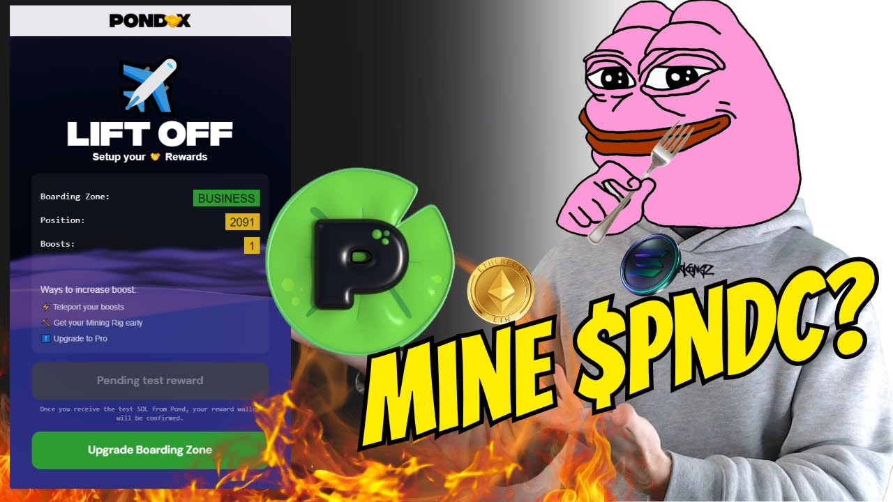Pond0x Mining $PNDC $PORK? Warning. I have no idea what I'm talking ...