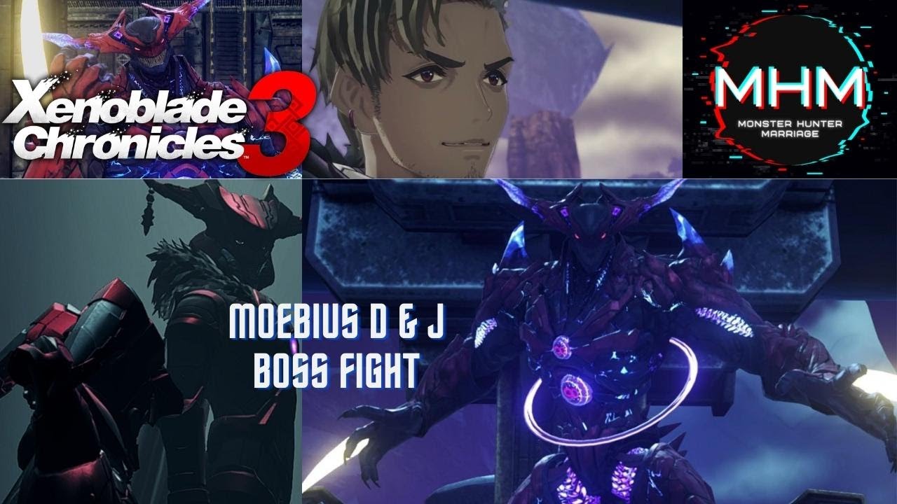 Xenoblade Chronicles 3 - Moebius D & J Boss Fight (W/ Cutscenes ...