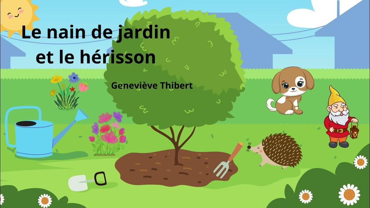 Le nain de jardin et le hérisson de Geneviève Thibert - Livre Audio ...