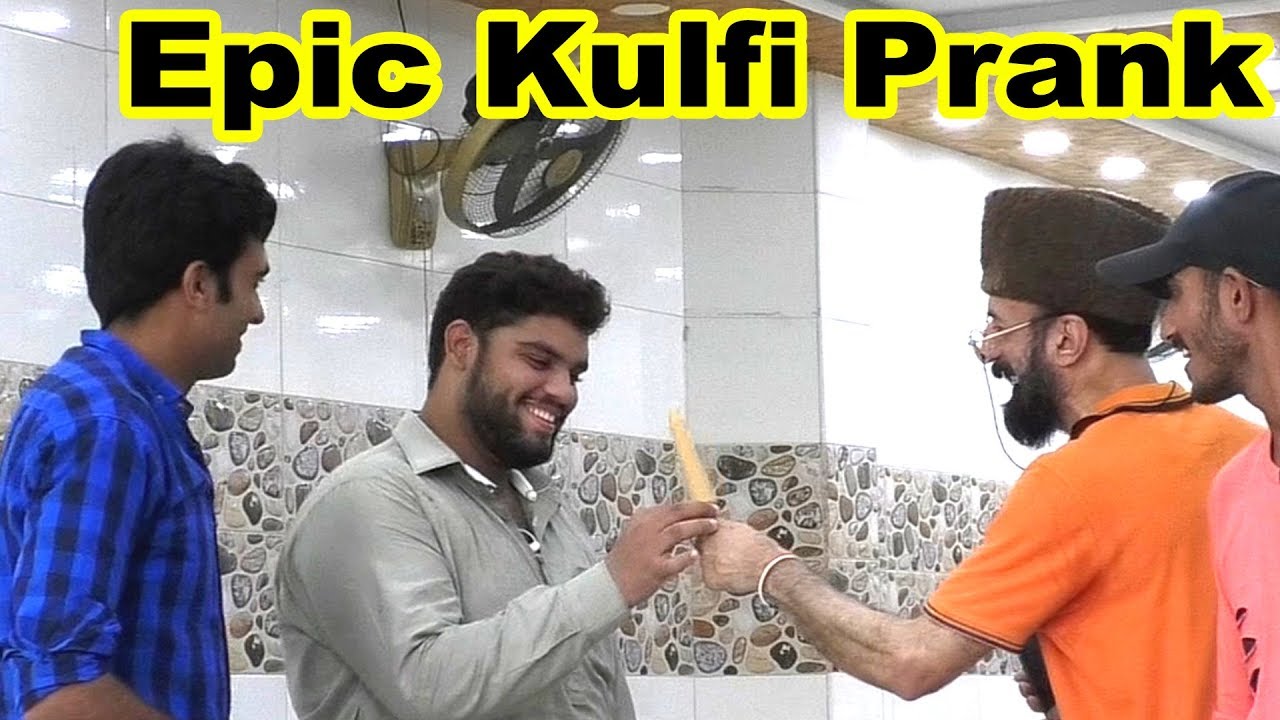 Epic Kulfi Prank | Allama Pranks | Totla reporter | Prank | Lahore TV ...