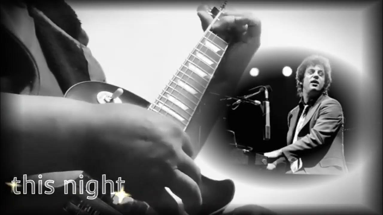 Billy Joel - this night(Guitarちょっとcover) - YouTube