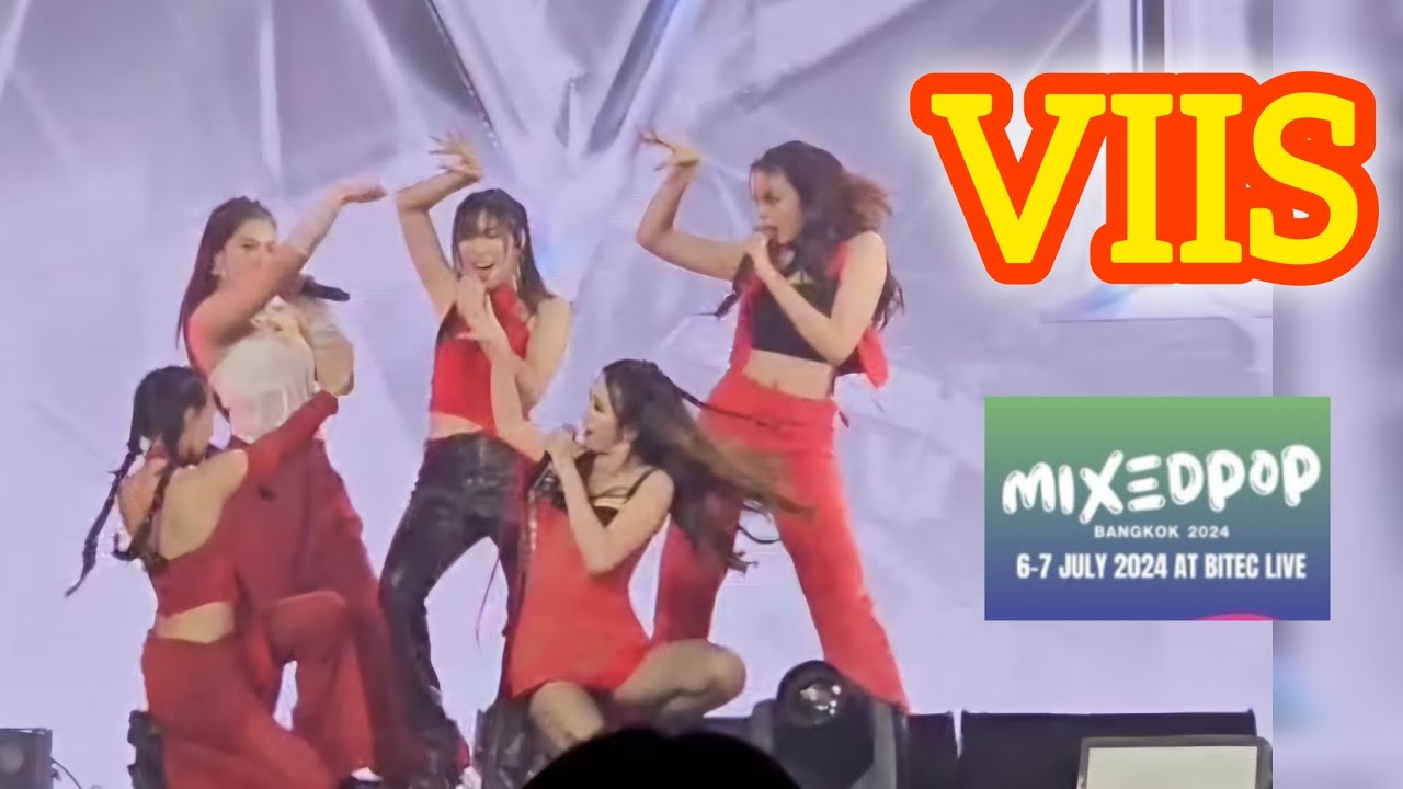 ศิลปิน VIIS ; IN MIXEDPOP BANGKOK 2024, วันที่ 7-7-67 - YouTube