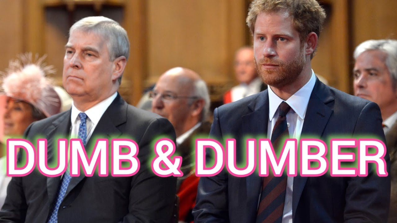 Royal Idiots Prince Andrew & Prince Harry - YouTube