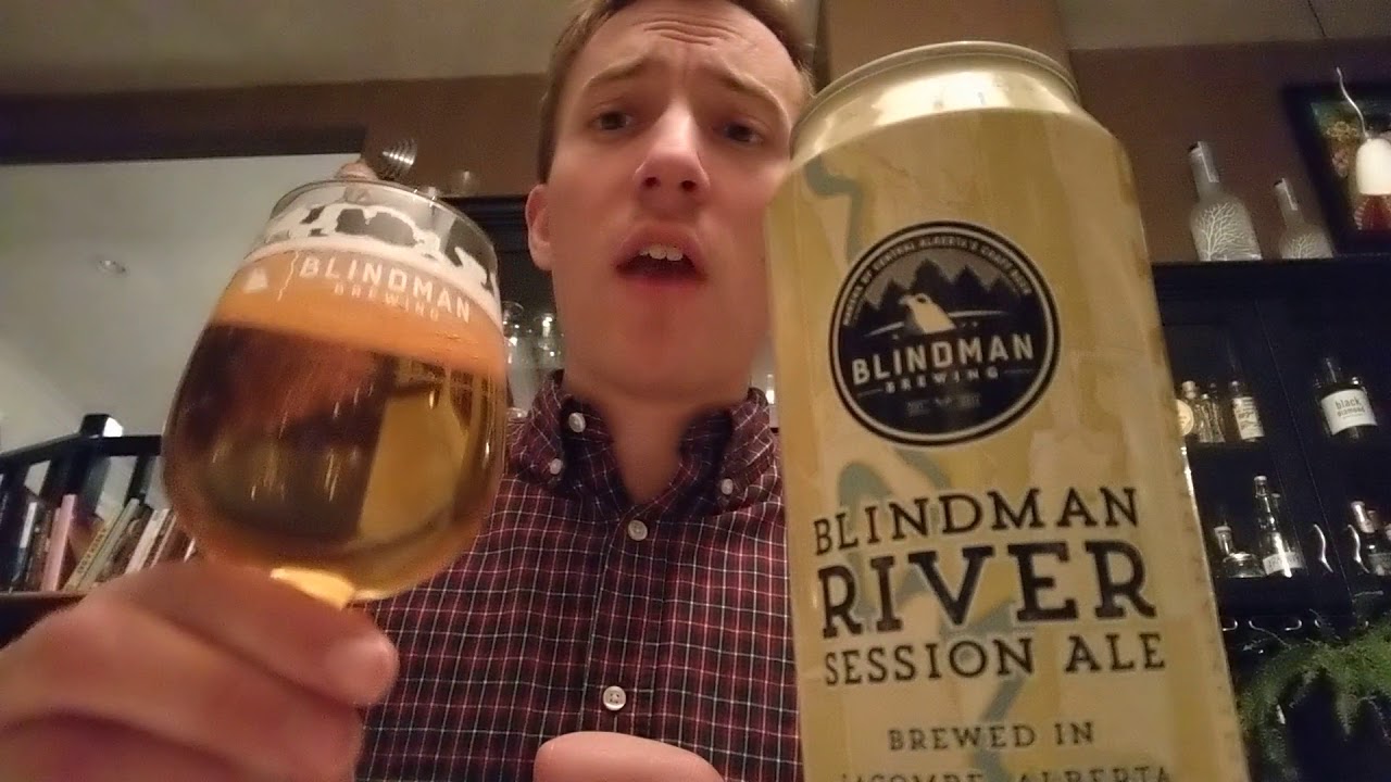 Beer guide presents; River session ale by Blindman Brewing - YouTube