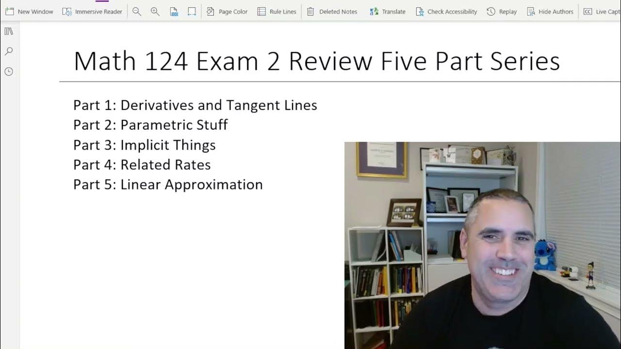Math 124 Exam 2 Review Series - YouTube