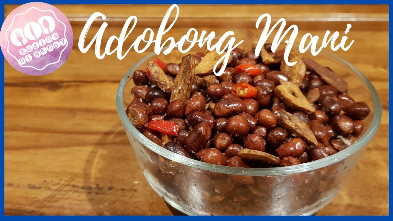 ADOBONG MANI|FILIPINO STREET FOODS|PEANUT GARLIC - YouTube