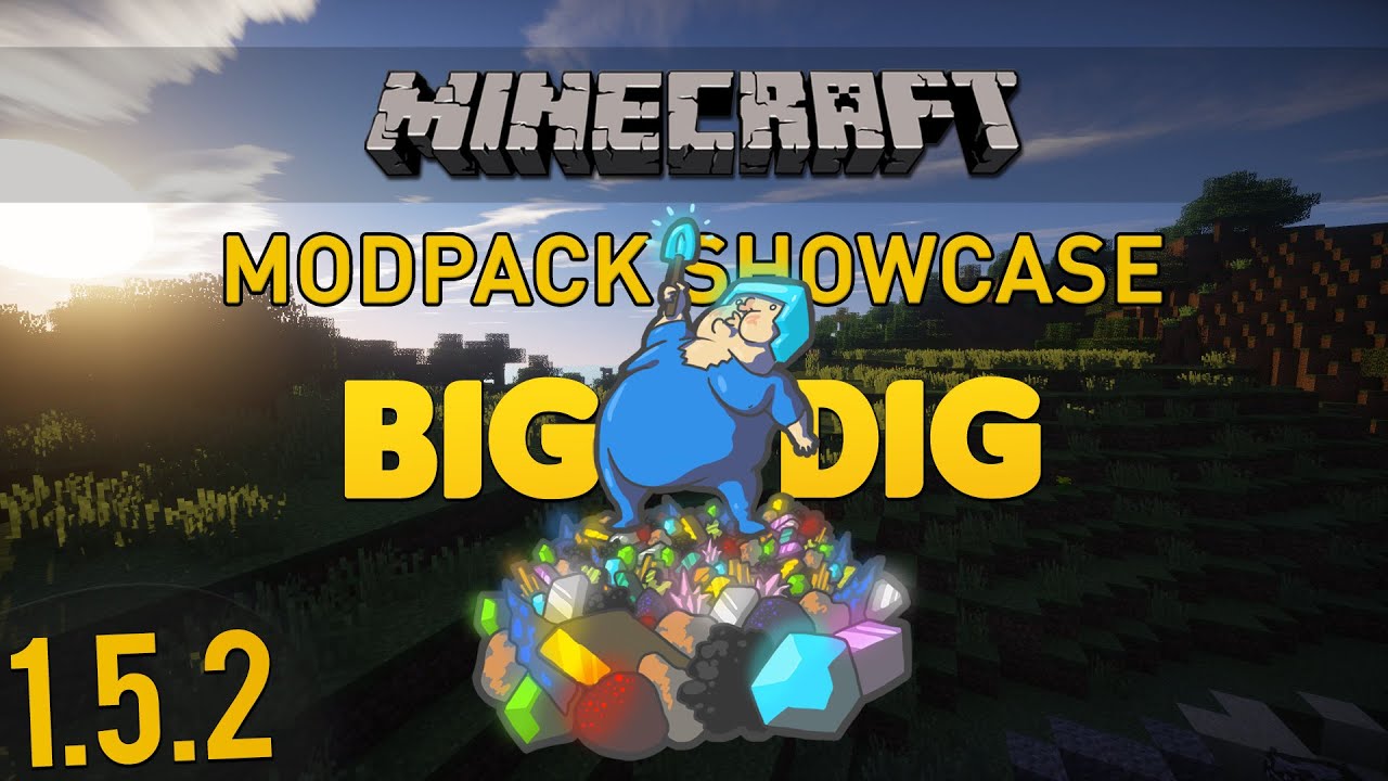 Big Dig - Mod Pack Spotlight - Chocolate CAKE? - YouTube