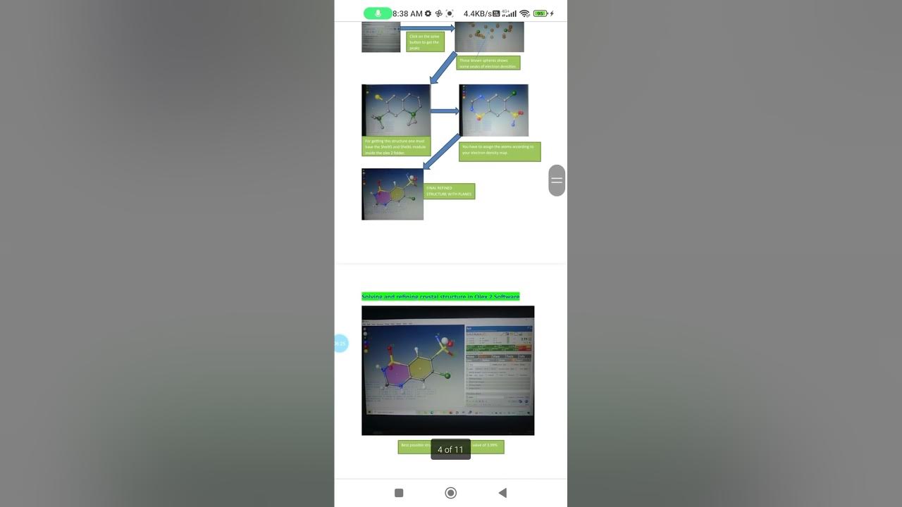 Using OLEX2 for solving three structure hct, RMAL and ROPA. Using Vesta for crystal structure ...