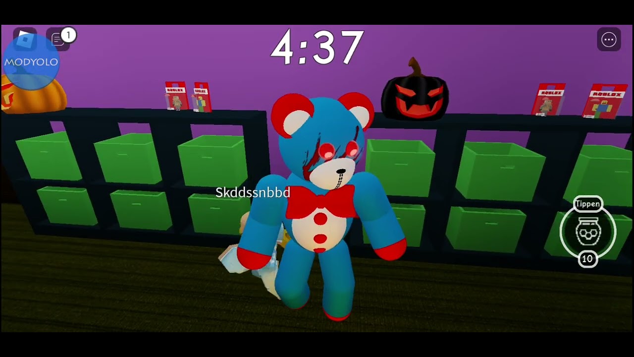 playing Roblox Teddy in the new Halloween Map🎃🦇👻 - YouTube