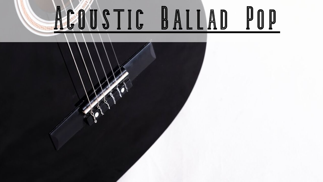 Acoustic Ballad Pop Backing Track in F# minor - YouTube