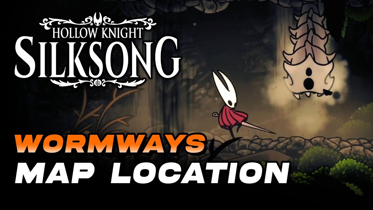 Hollow Knight: Silksong - Hunter's March Map Location - YouTube