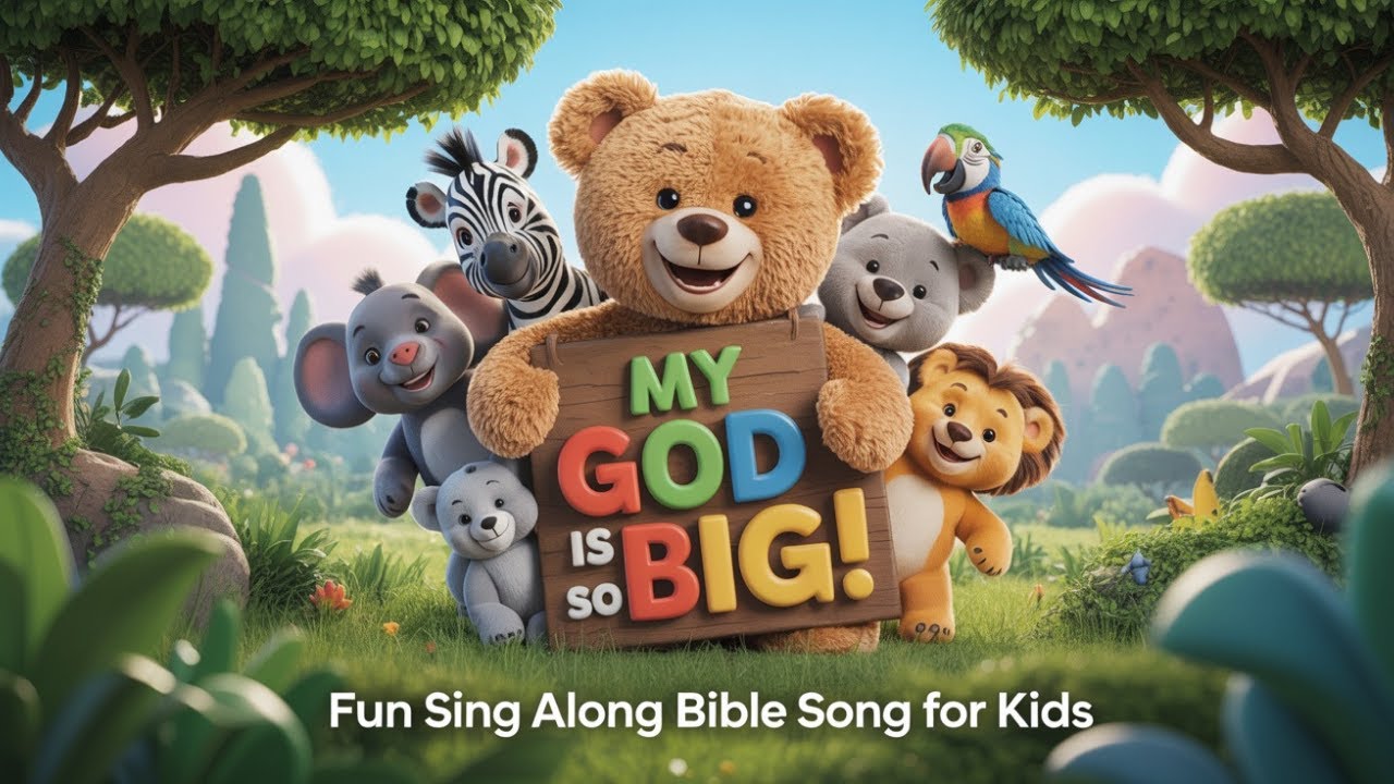 My God is So Big | Fun & Uplifting Christian Song for Kids | Animated ...
