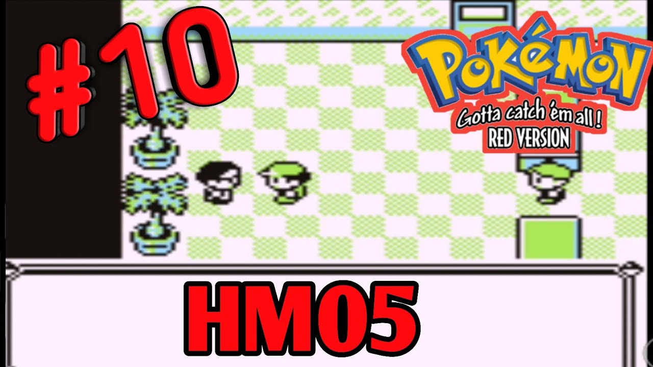 Let's play Pokemon red version part 10 HM05 | PHOENIX F-6 - YouTube