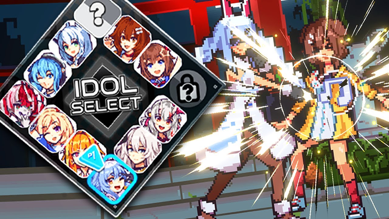 They Turned Pekora Into A Fighting Game Character... (Idol Showdown ...