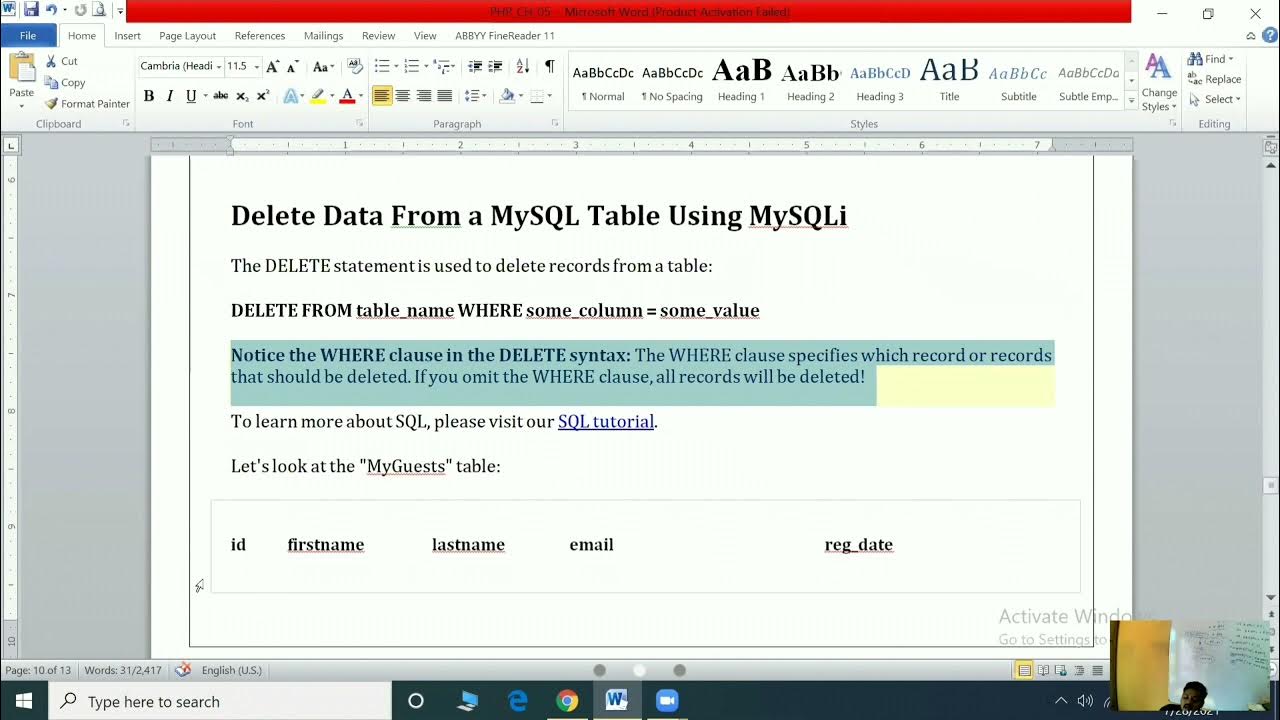Insert multiple record into MySQL CLASS php - YouTube