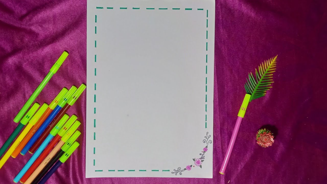 new border design for project/project work designs/portfolio design ...