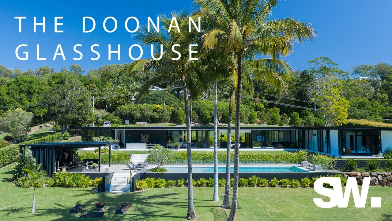 ARCHITECTS OWN DREAM HOME SWA - THE DOONAN GLASSHOUSE - YouTube