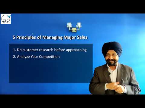 Managing Major Sales || Insights by Ikbal S Rana