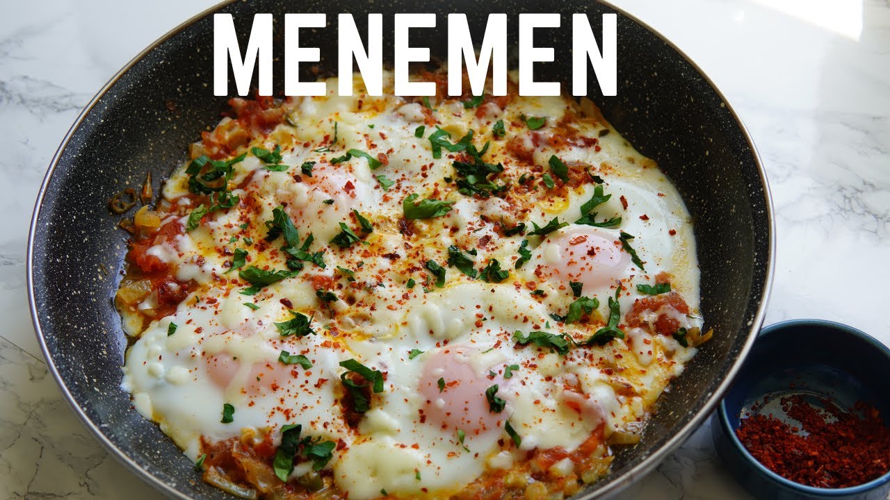Omleta turceasca - Reteta de "Menemen" 🧿🇹🇷 Retete turcesti - YouTube