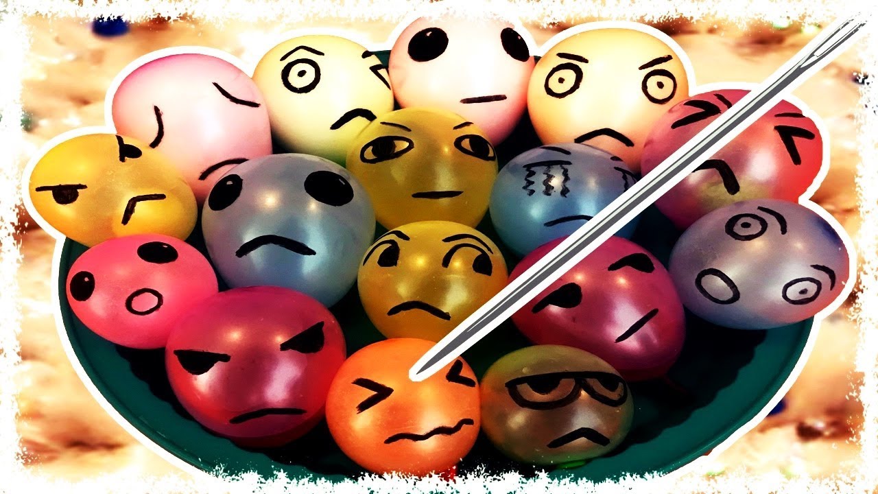 MAKING SLIME WITH SCARED SMALL BALLOONS | SATISFYING SLIME VIDEO WITH ...