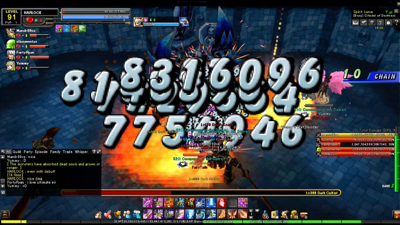 Spirit - Lunia Citadel of Darkness Full Party - YouTube