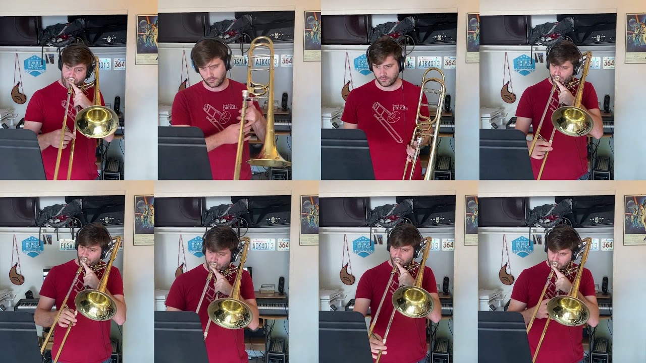 Zelda Trombone Octet - YouTube