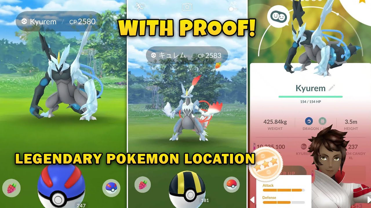 Best Way To Get Legendary Pokemon Go | LEGENDARY Pokemon Locations in ...