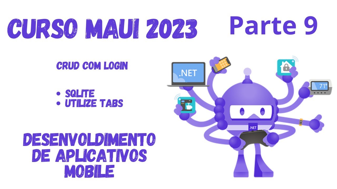 Curso Maui Net Listando Dados Listview Com Binding Parte 9 Crud Com Maui Sqlite Youtube