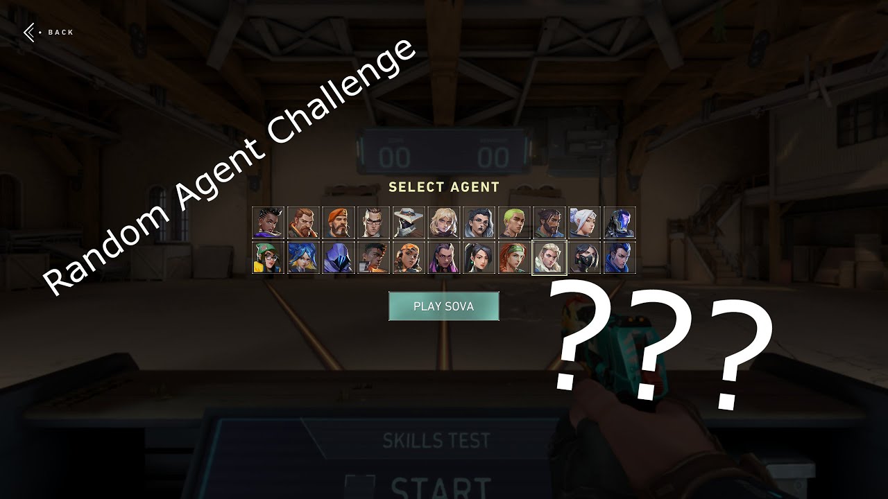 Valorant zufällige Agent Challenge Ranked DT - YouTube