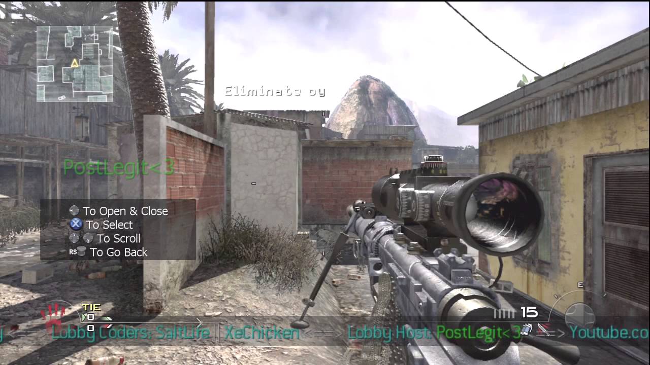 MW2 Aspect Modding Mod Menu Lobby - By: OGKModz! Free to Join! - YouTube