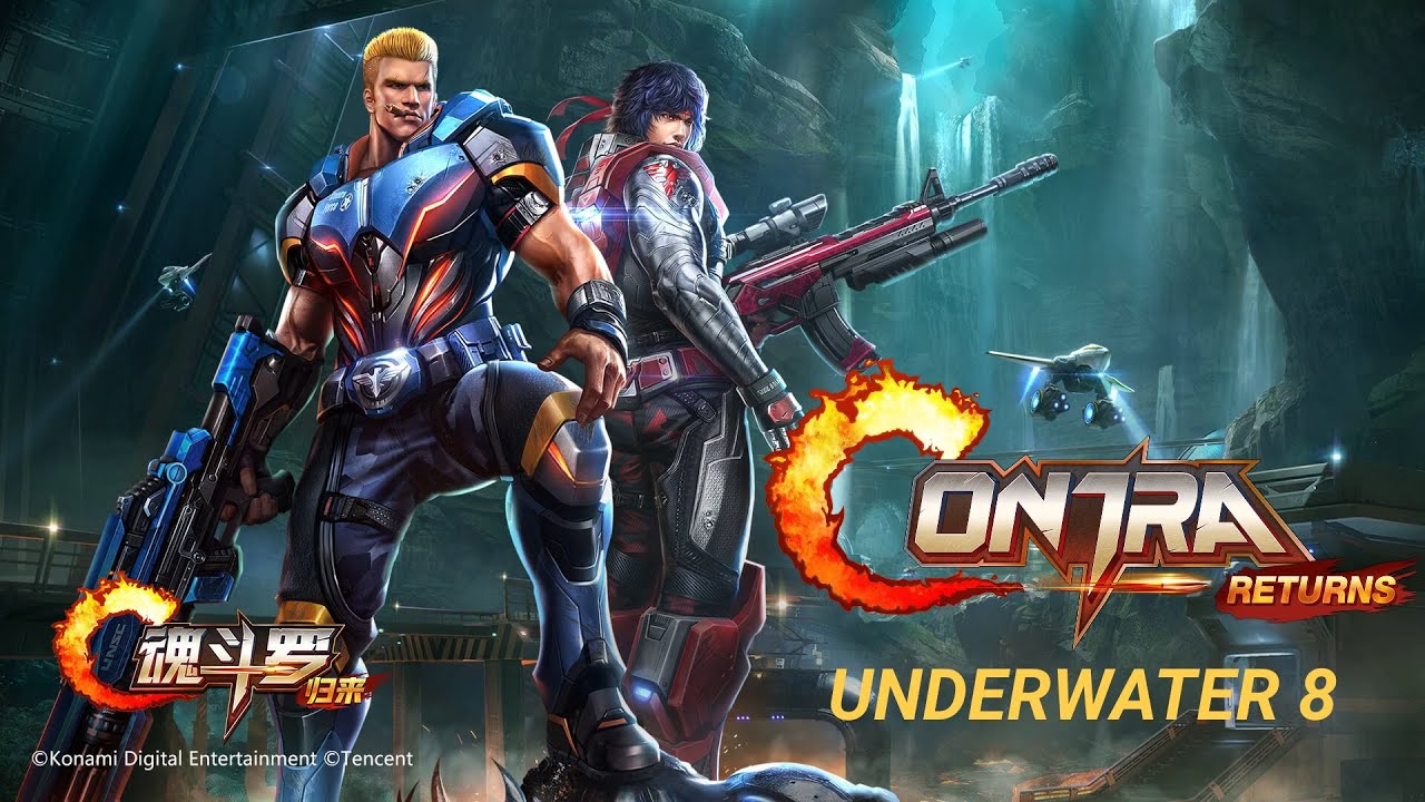 Contra Returns - Underwater 8 Longplay - YouTube