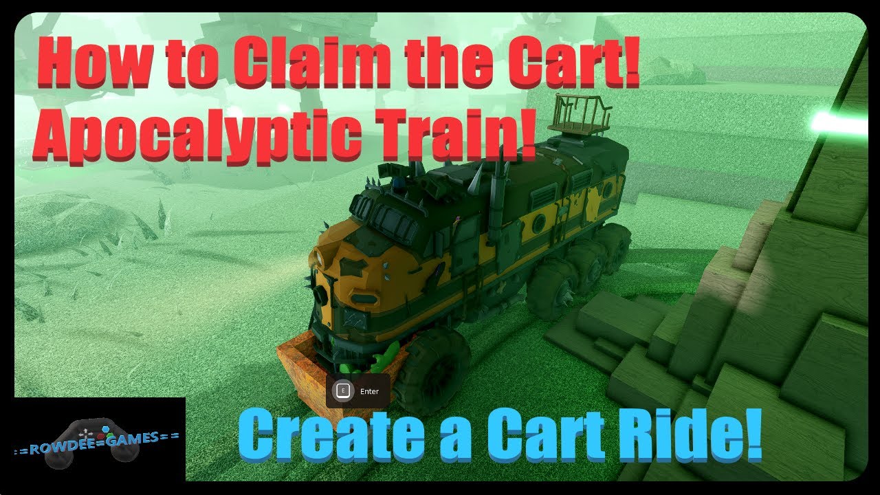 Fantasy World How to Claim the Apocalyptic Train Cart! Create a Cart ...