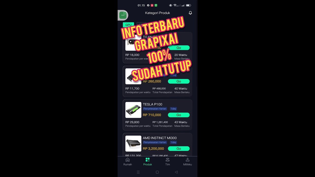 INFO TERBARU GRAPIXAI 👉 SUDAH SCAM ATAU TUTUP @GRAPINDOProduction @niancreator - YouTube