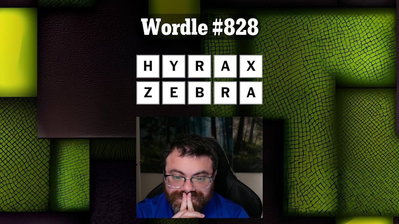 Wordle Animal Style | Wordle #828 (Sept 25 2023) - YouTube