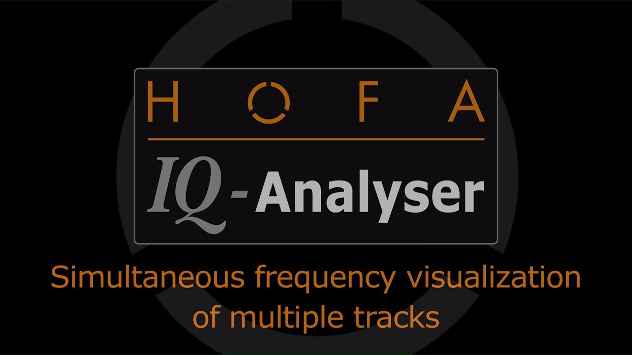 HOFA IQ-Series Analyser V2 | Simultaneous Frequency Visualization of ...