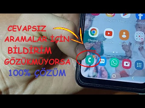 Cevapsız aramalar ekranda görünmüyor | Android Telefon %100 çözüm | Nasıl yapılır | Kendin yap