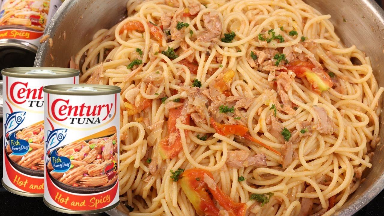 SPICY TUNA PASTA RECIPE (CENTURY TUNA) - YouTube