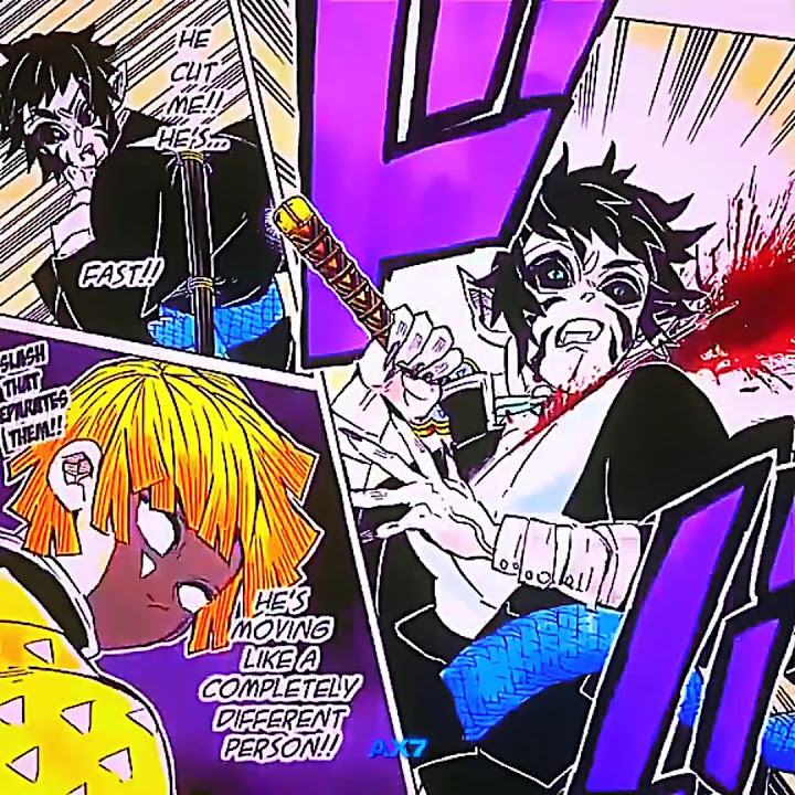 Zenitsu ⚡☠️🔥」 Zenitsu Vs Kaigaku Demon Slayer Manga Edit Anime Demonslayer Zenitsu Hashira