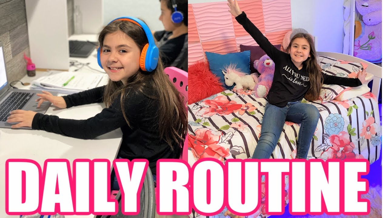 EMBERLYNN TAKES OVER | A FULL BUSY DAILY ROUTINE of a 4th GRADER ...
