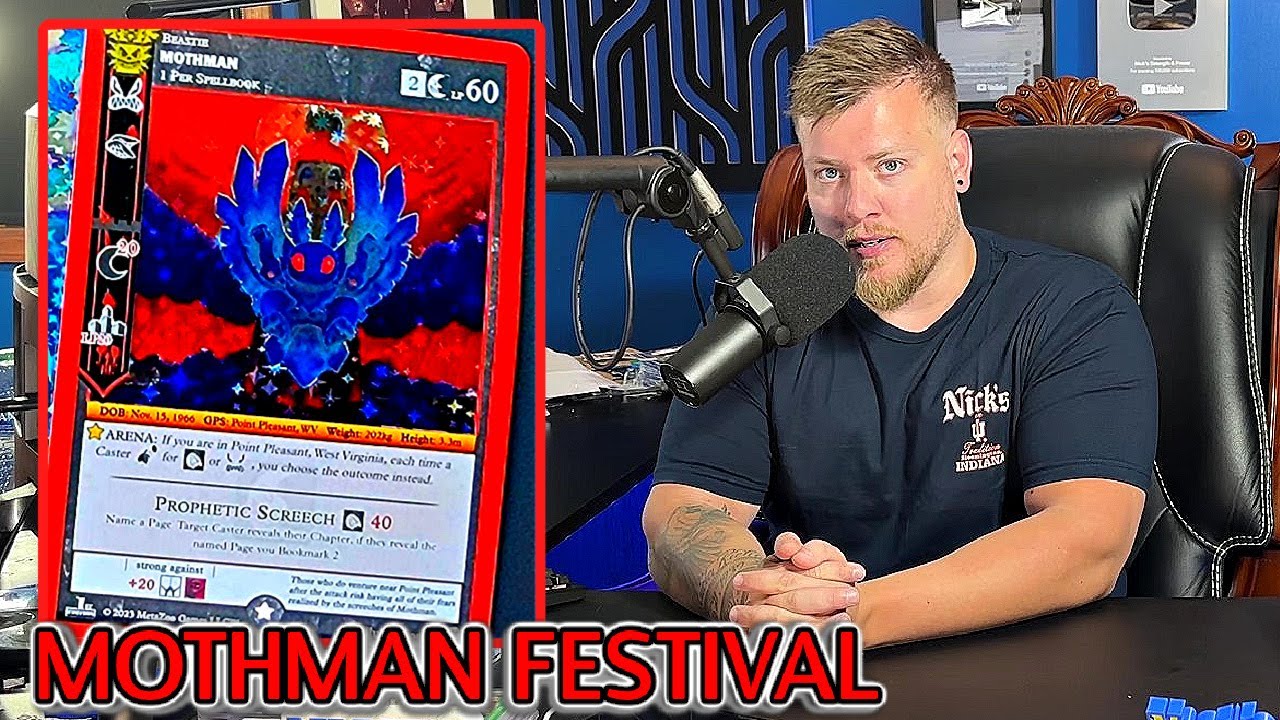 New Mothman Promo Card Revealed For Dark Tower/ Mothman Festival - YouTube